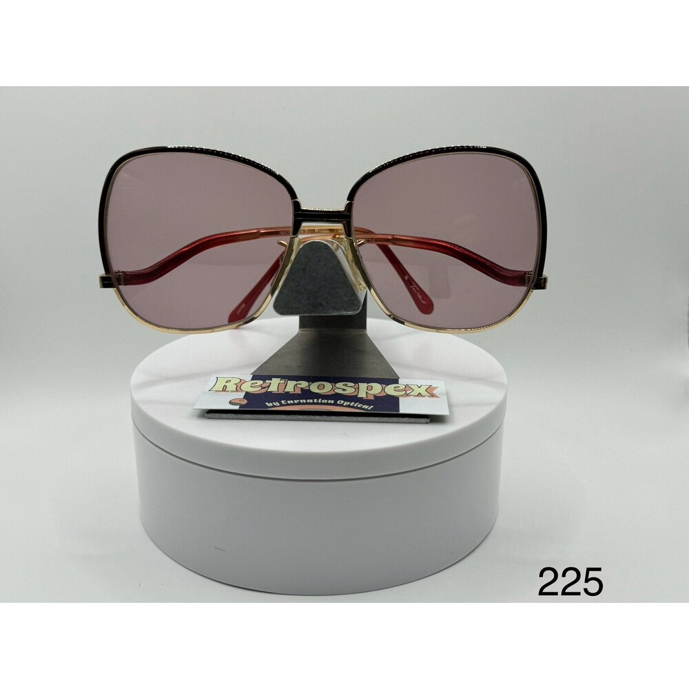 Vintage Nos Oversize Eyeglasses Drop Temple Frame Ret… - Gem